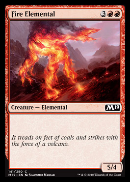 Fire Elemental | CORE 2019 Visual Spoiler